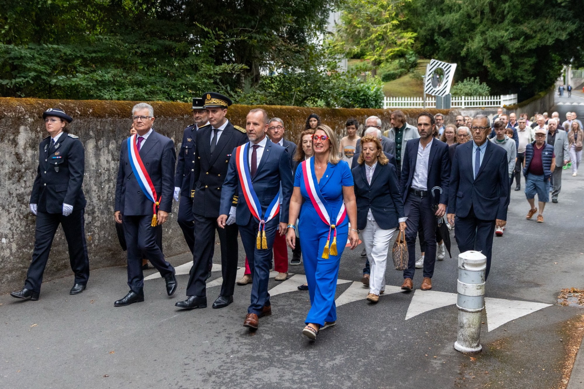 Cérémonie en hommage aux quatre jeunes fusillés du Petit Bois