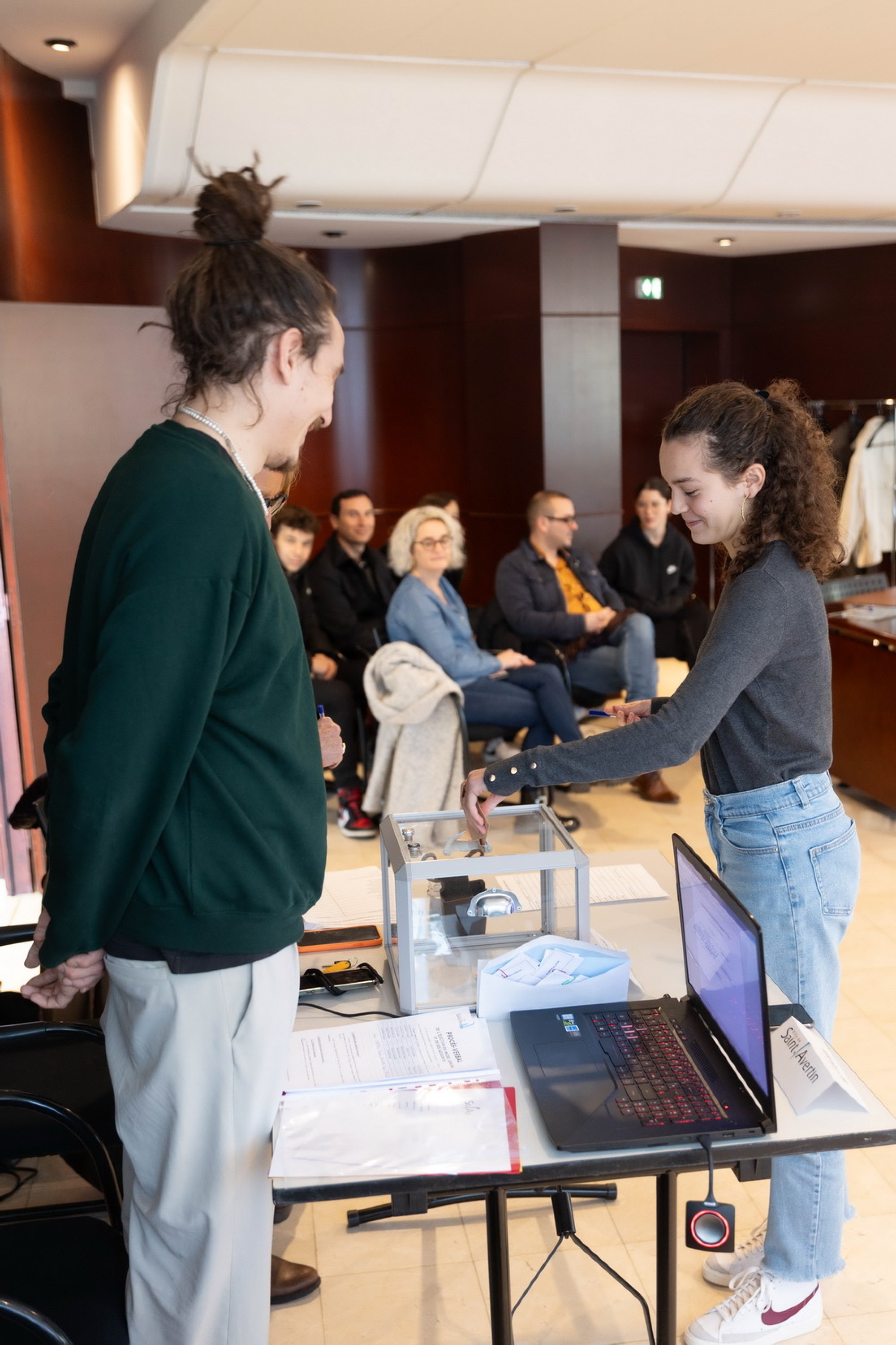 Installation du nouveau CMJ (Conseil Municipal des Jeunes)